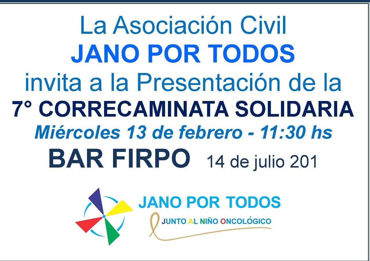 Se presentó la séptima correcaminata solidaria en la lucha contra el ...