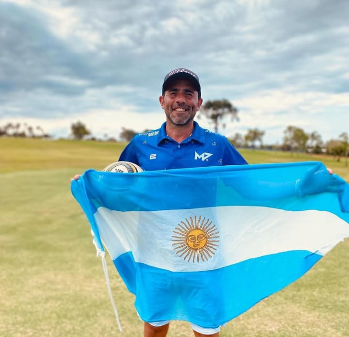 Matías Perrone: su camino en el deporte hasta llegar a ser campeón del mundo de footgolf