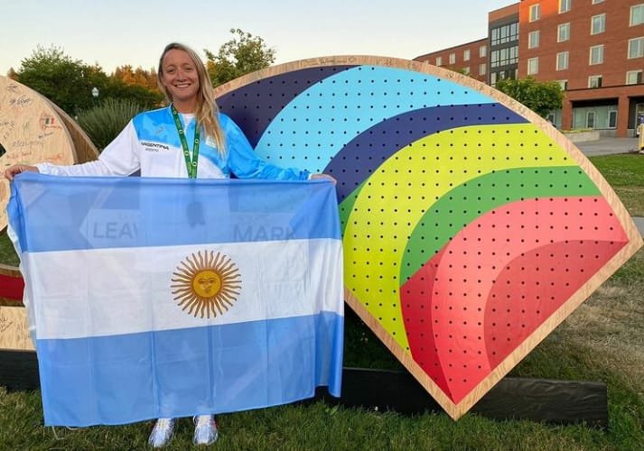 Florencia Borelli batió el récord sudamericano de 3000m