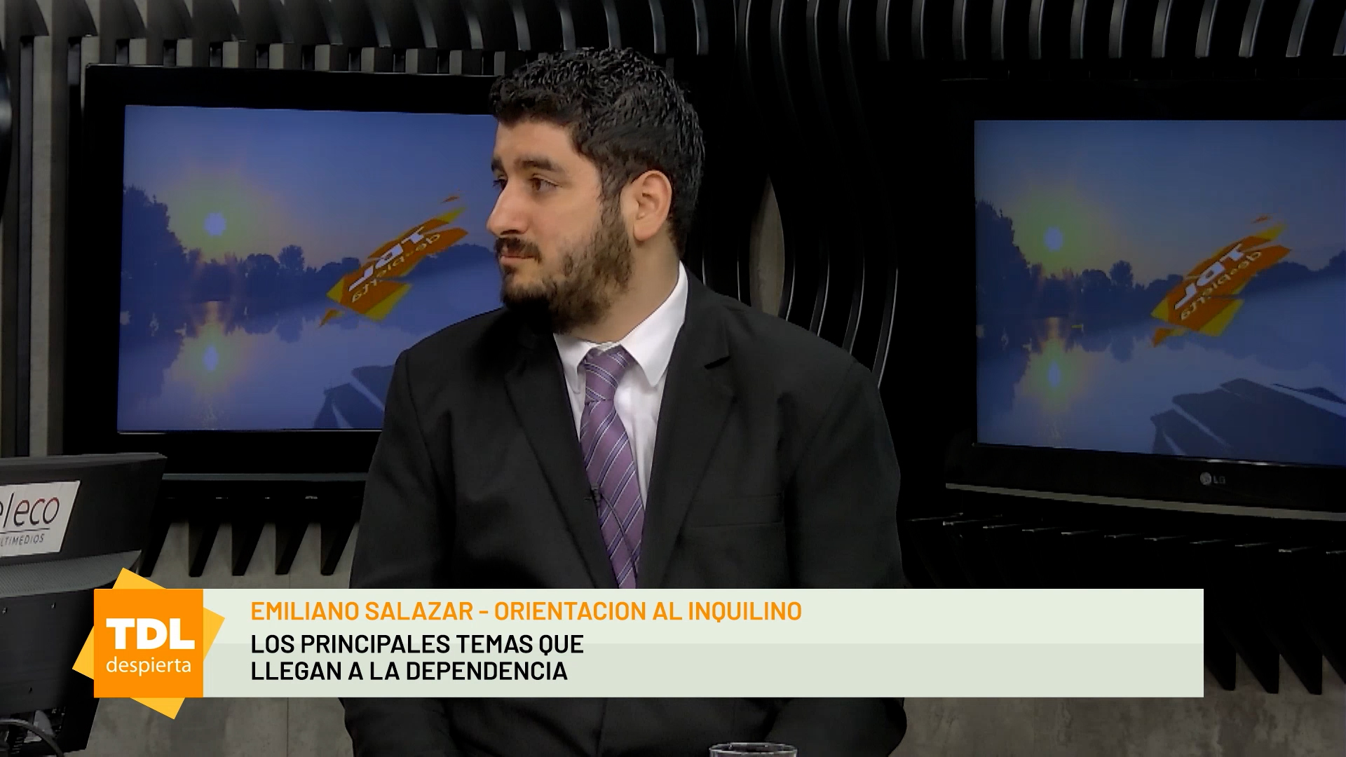 Emiliano Salazar en Tandil Despierta por la 104.1 Tandil FM y ECO TV.