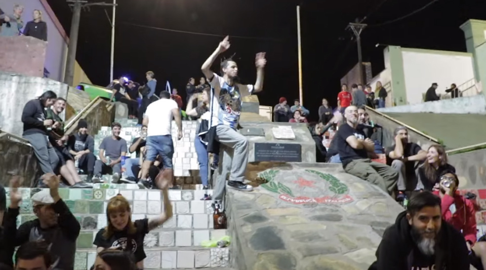 Así vivió la banda Die Toten Hosen su estadía y su explosivo show en Tandil