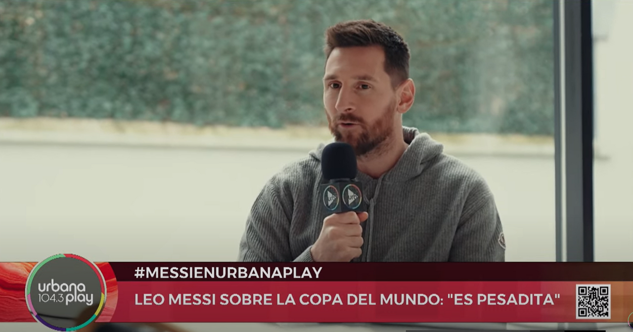 La primera entrevista de Messi luego de ser campeón del mundo