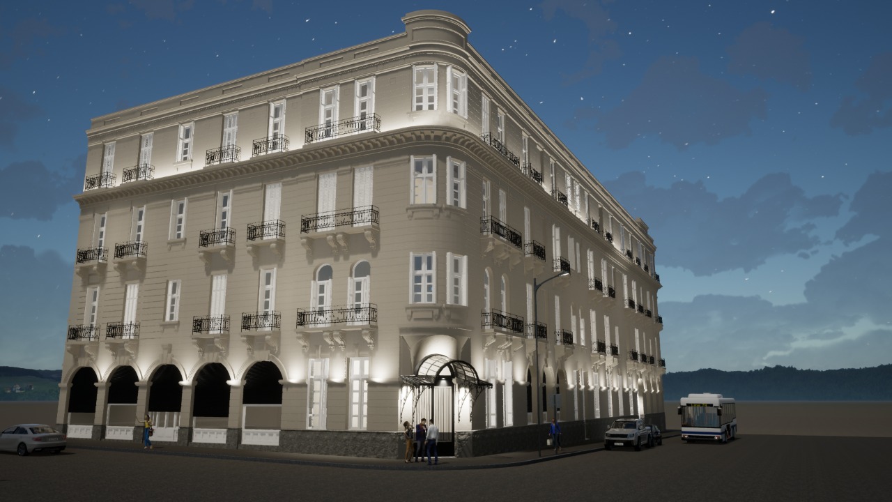 Se firmó el inicio de obra para la puesta en valor de la fachada del ...