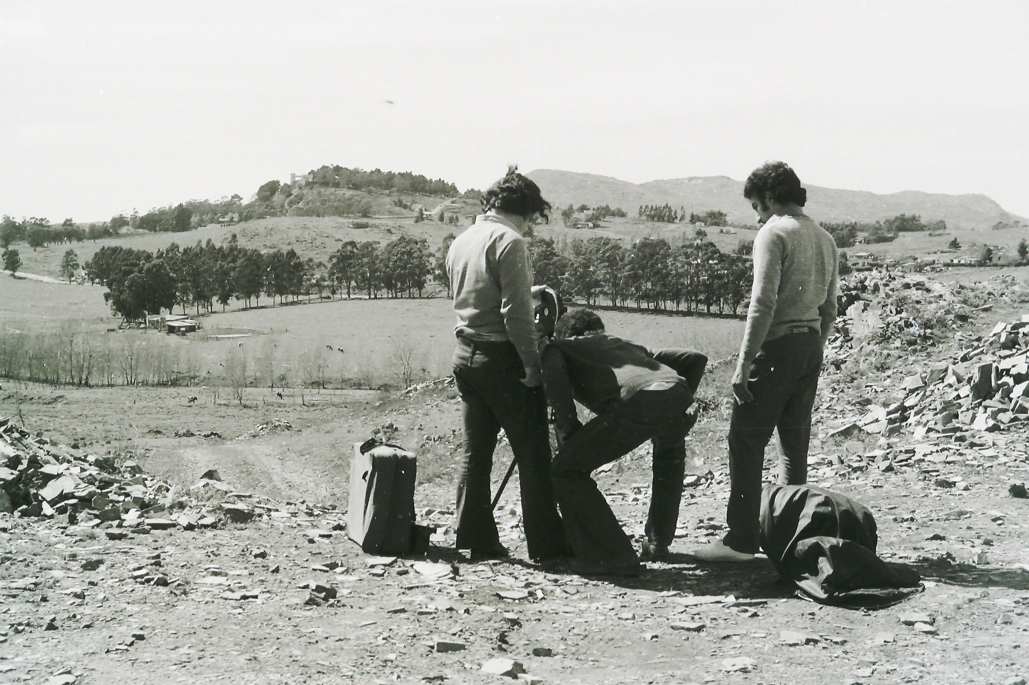 Beto Gauna y las fotos inéditas de una película hecha en Tandil en 1975