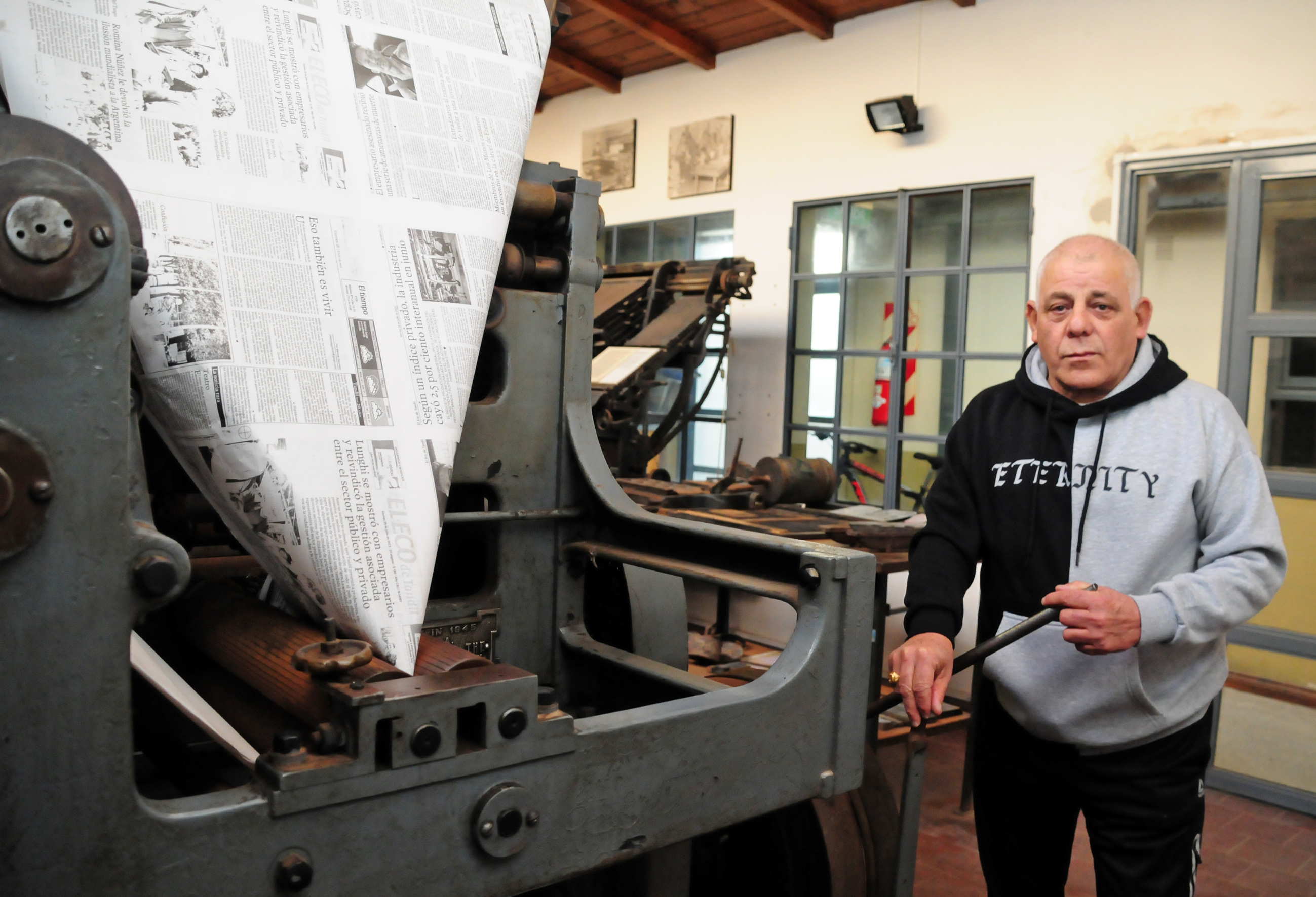 Ricardo Merlo, el “soldado” más antiguo de la rica historia de El Eco ...