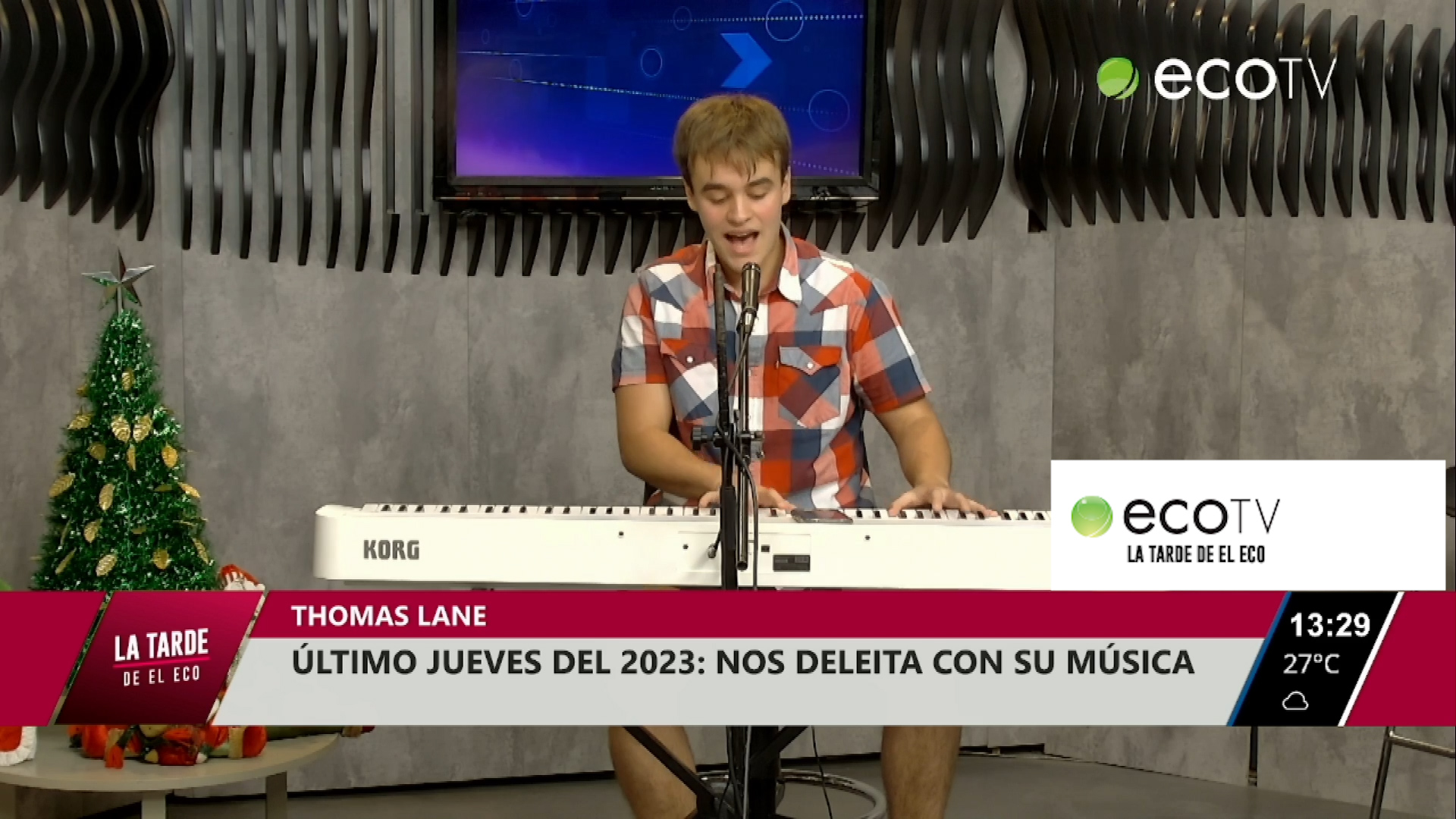 Thomas Lane nos deleitó con su música