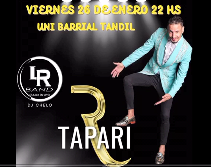 Rodrigo Tapari llega a Tandil para sacudir el verano