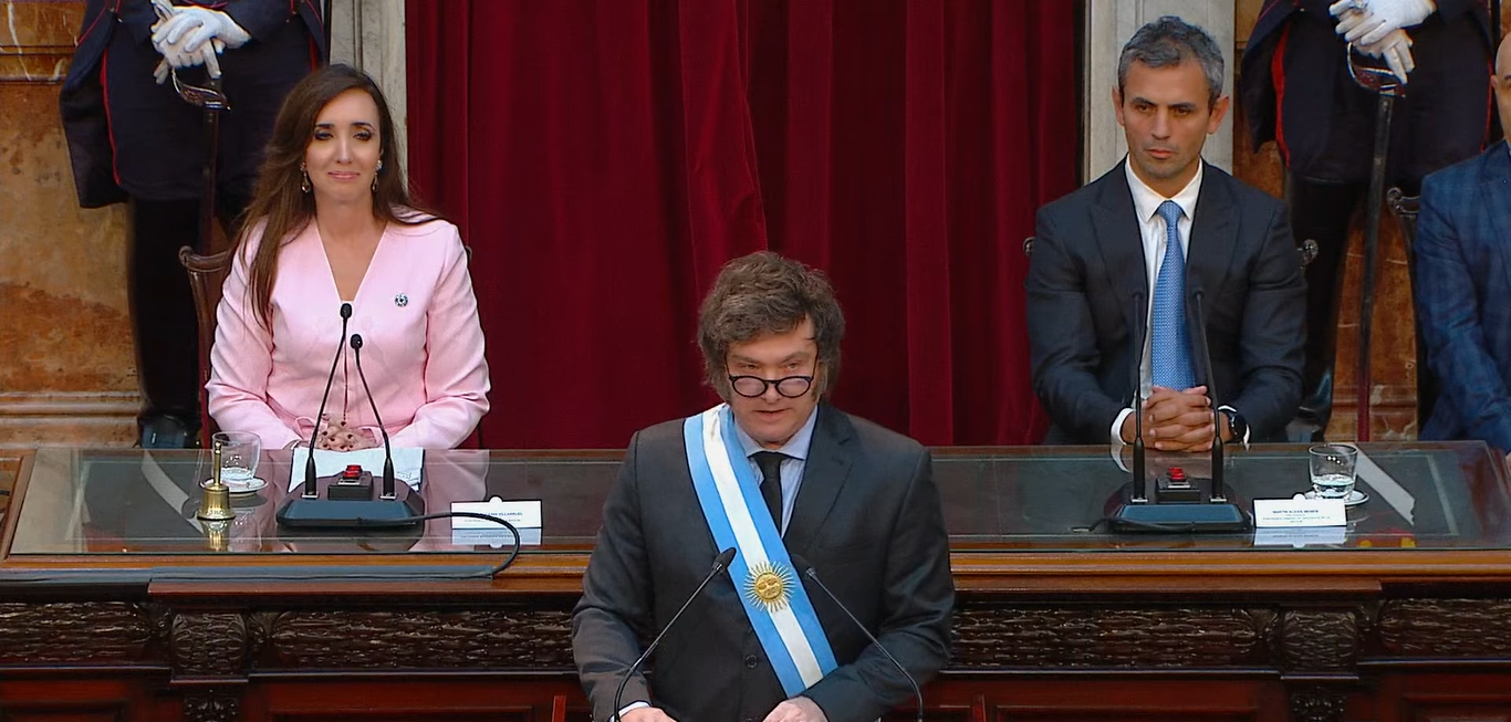 Los frases más destacadas del discurso de Javier Milei en el Congreso