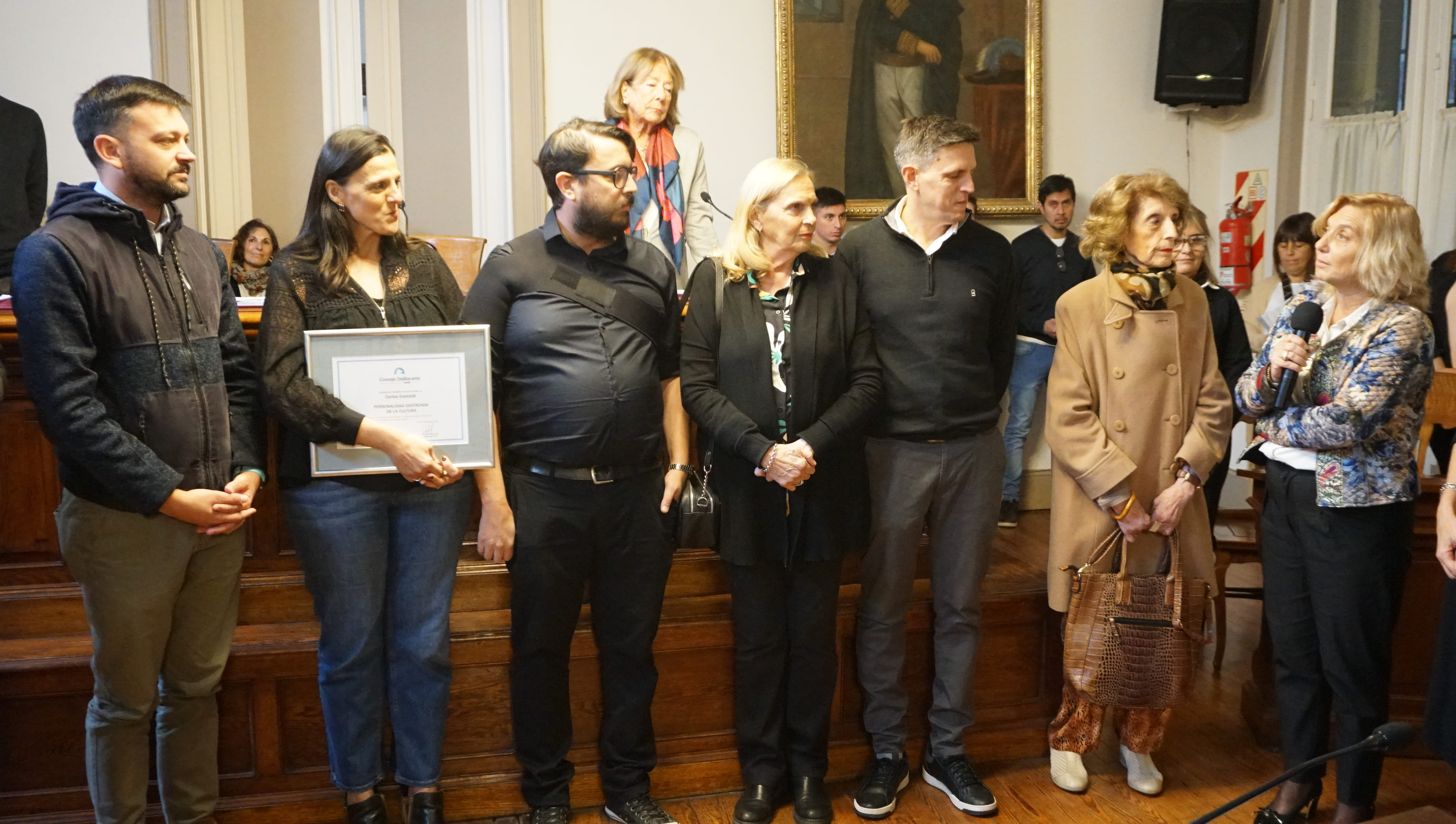 Gastaldi fue reconocido como Personalidad Destacada de la Cultura