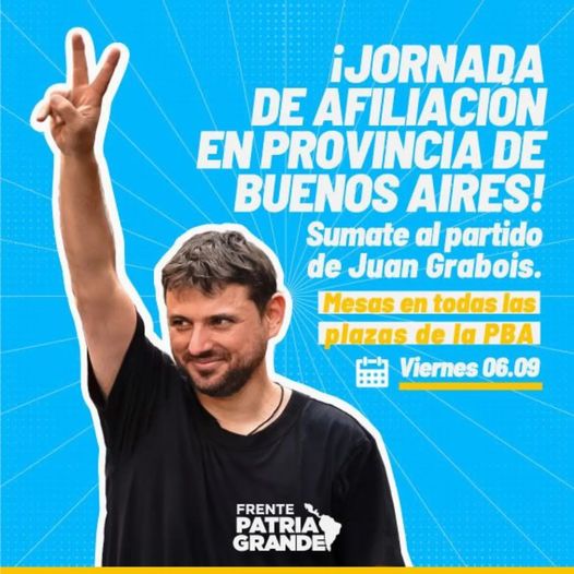El frente Patria Grande lanza una campaña de afiliaciones