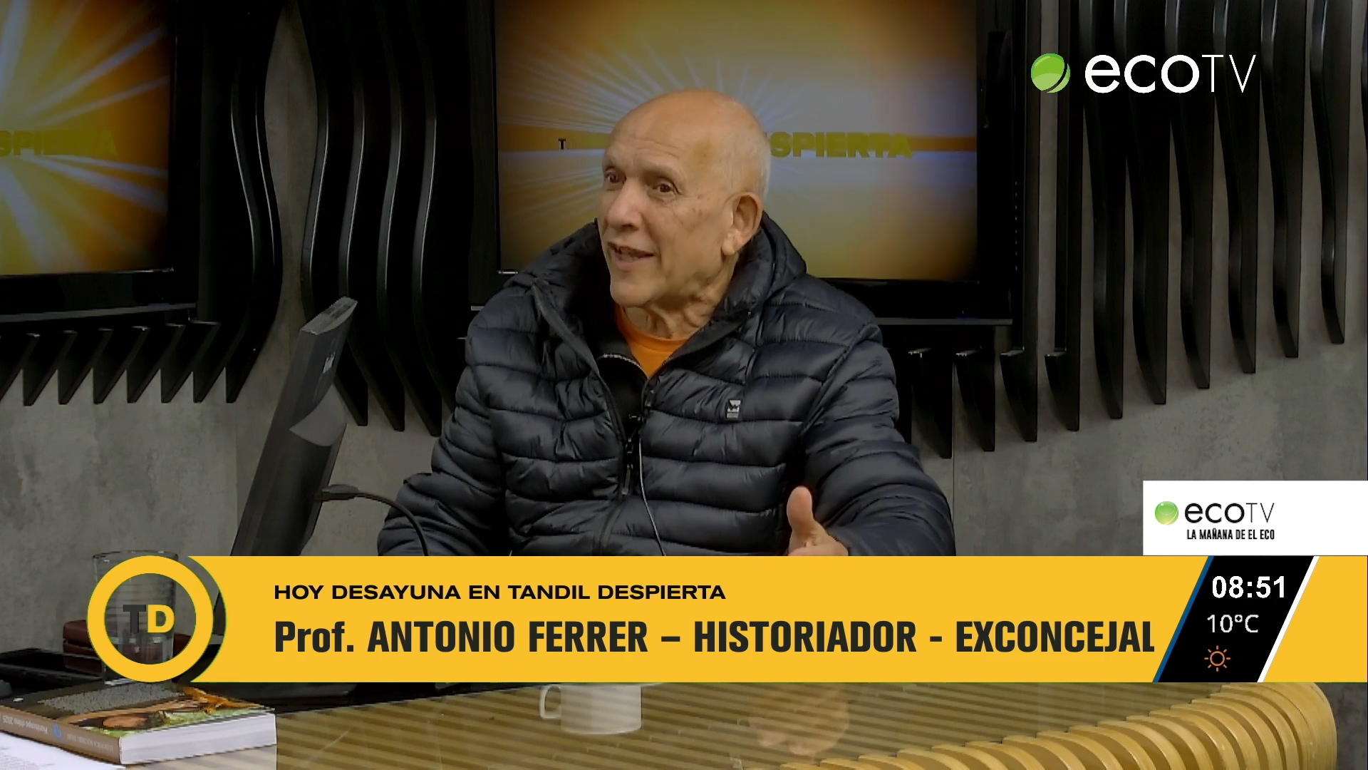 Tony Ferrer y su visión sobre Tandil