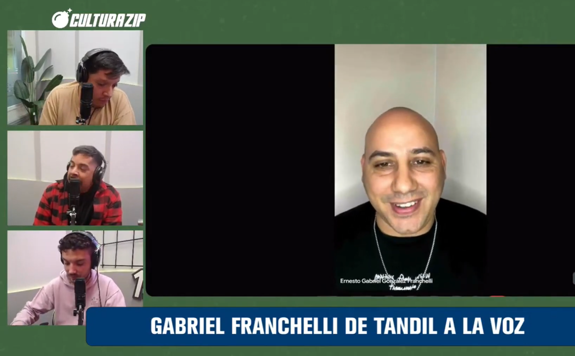 Gabriel Franchelli en Cultura Zip: "la magia de La Voz es 100% real"
