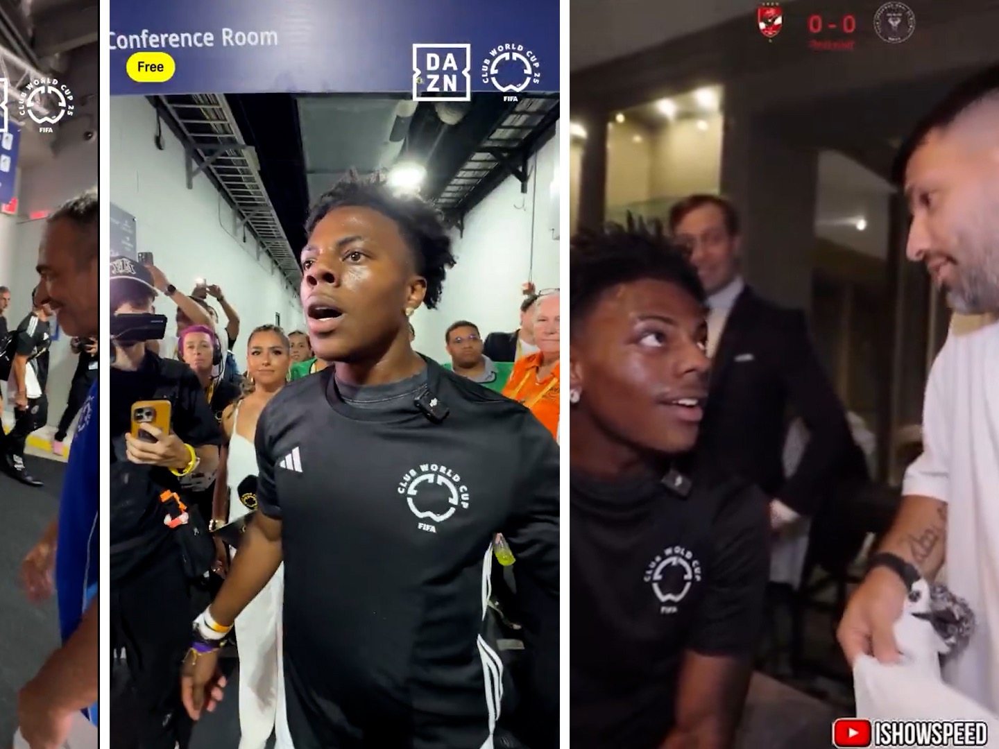 Speed, el streamer fan de Cristiano, vivió un momento viral junto al ...