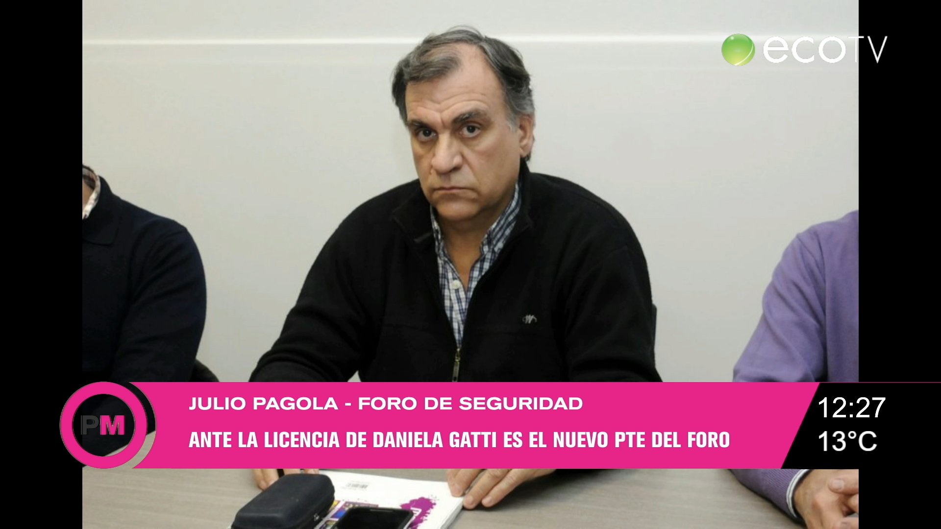 Julio Pagola: Nuevo presidente del foro de seguridad