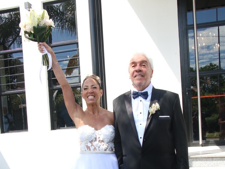 Coco Sily y Chimi Meza celebraron su amor con una emotiva boda en ...