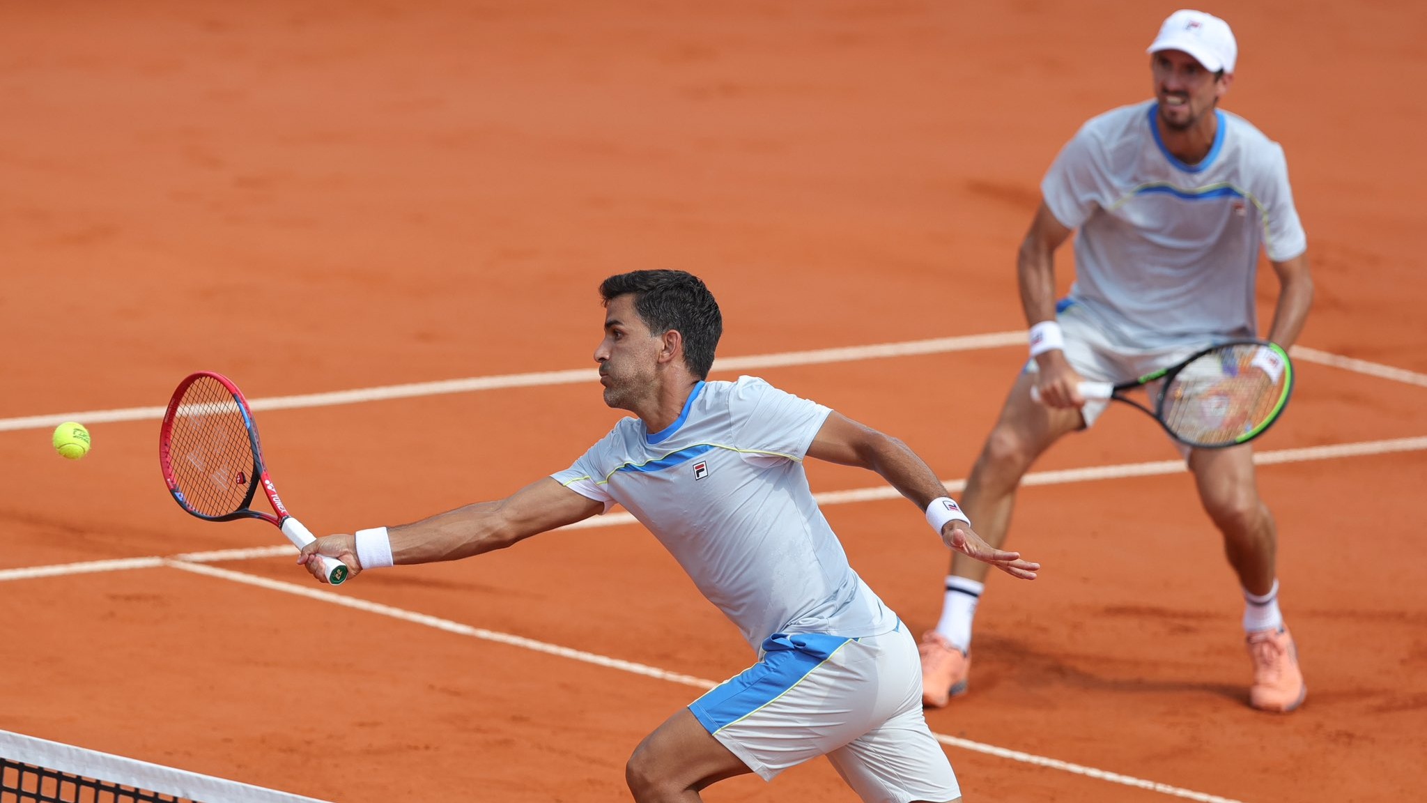 "Machi" González y Molteni se despidieron en cuartos de final