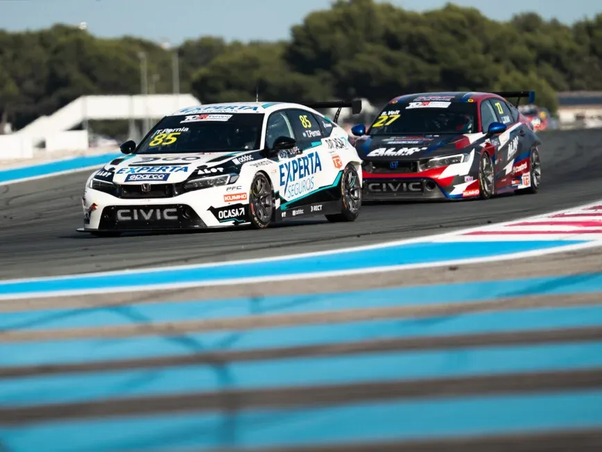 Tiago Pernía tuvo dos buenas carreras en Francia